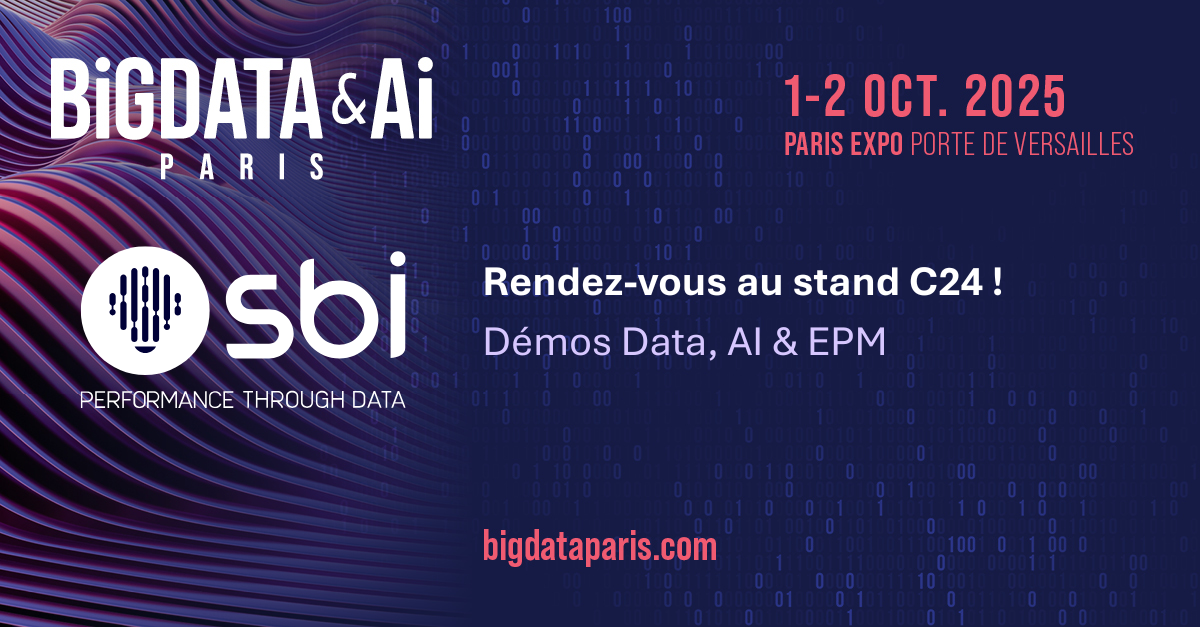 SBI participe au salon Big Data & AI Paris 2025
